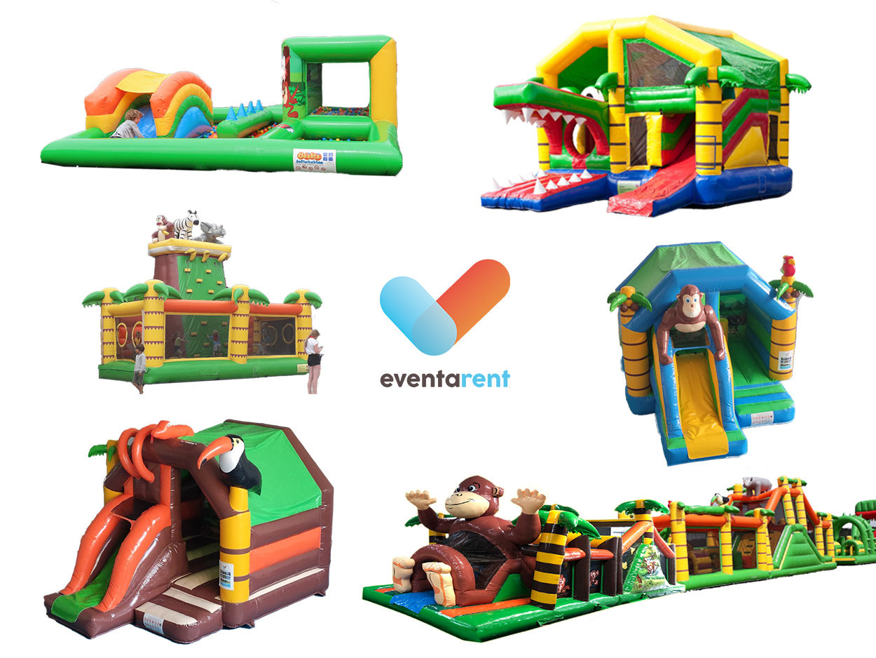 Feestmateriaal, attracties en springkastelen - Eventarent