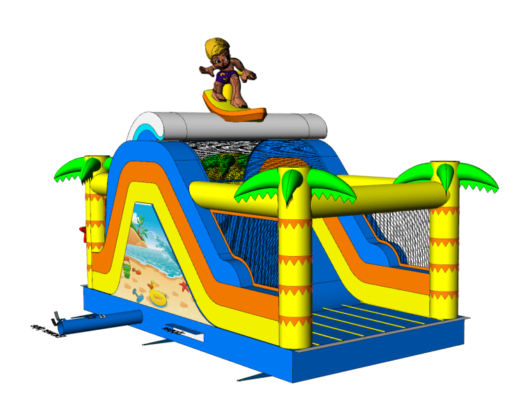 Glijbaan Surf - Eventarent